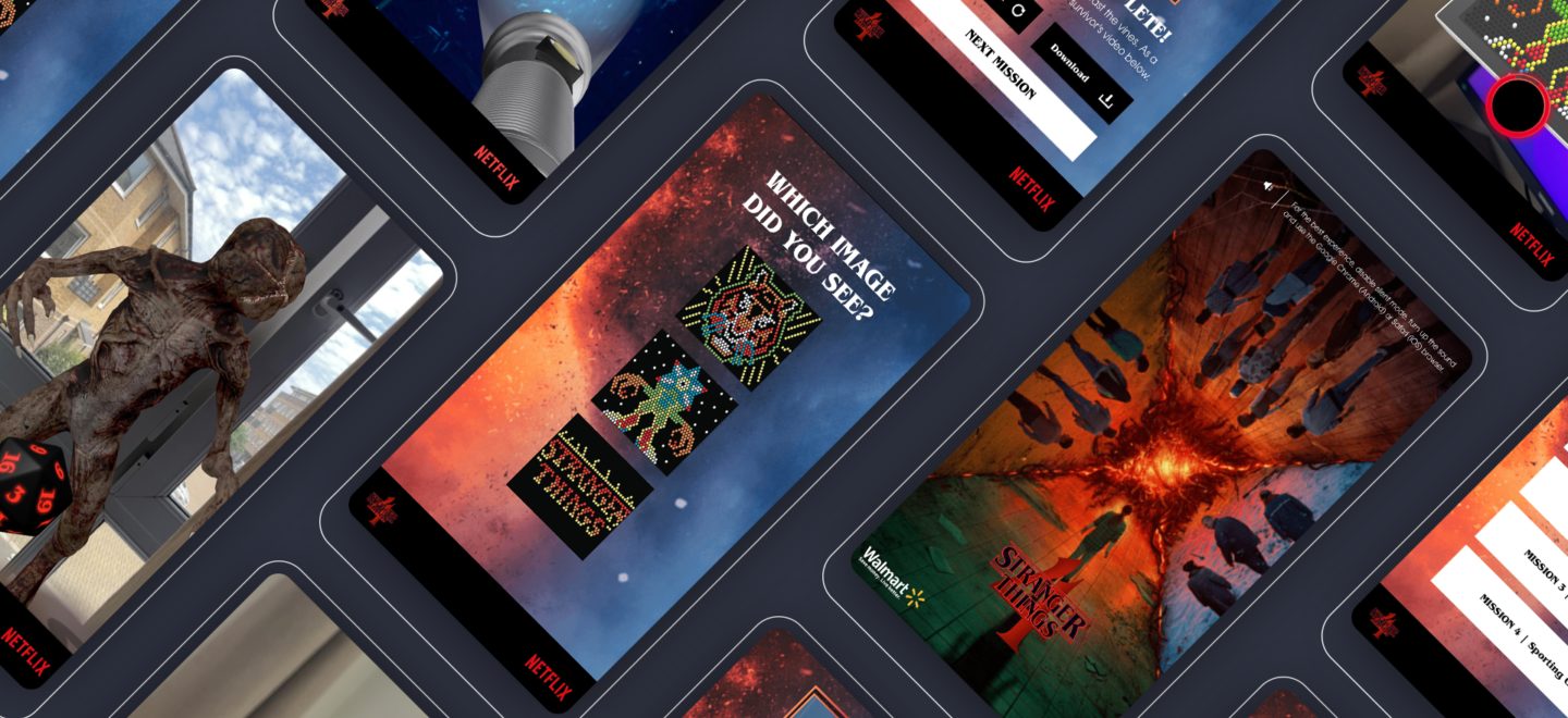 Netflix - AR Creations - Blippar