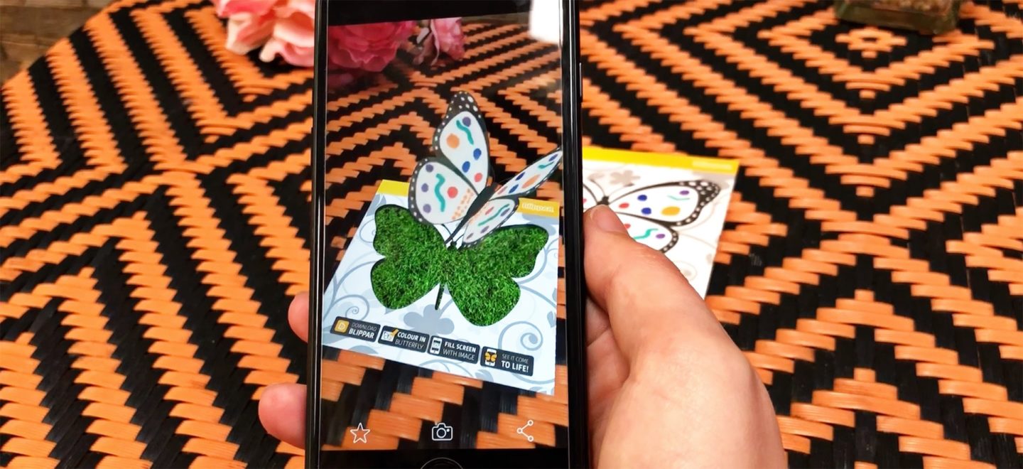 Butterfly | Augmented Reality Education Examples