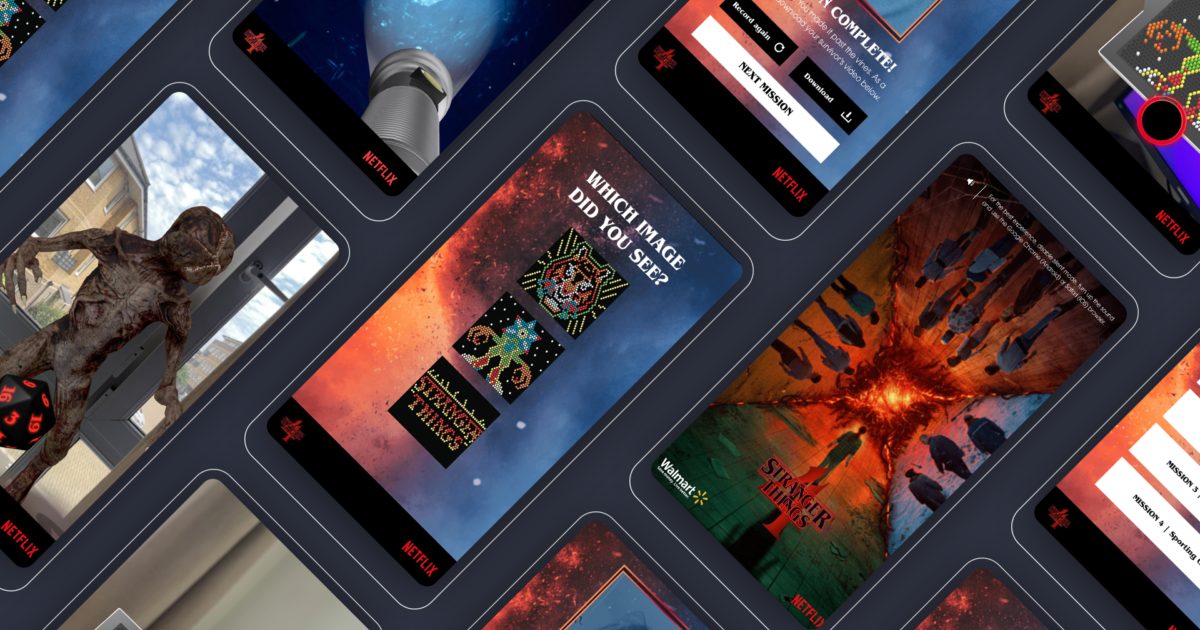 Netflix - AR Creations - Blippar