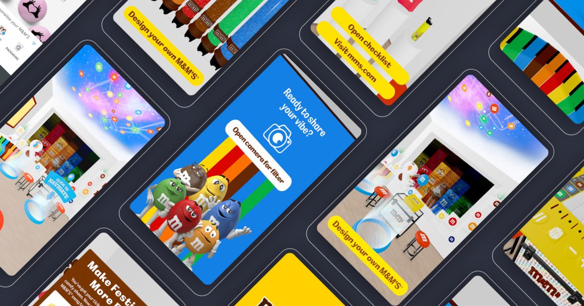 M&Ms - AR Creations - Blippar