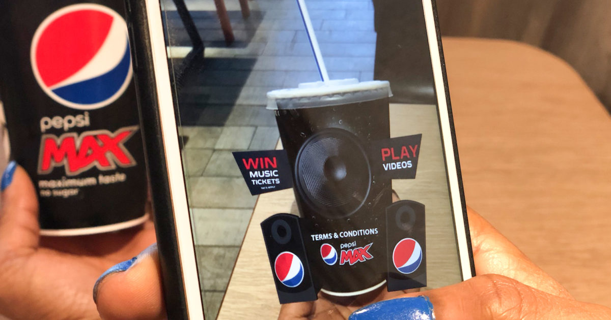 Subway & Pepsi Max - Work - Blippar